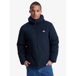 Quiksilver Herren Funktionsjacke "OVERCAST 3K INSULATED", blau, Gr. M, Obermaterial: 100% Polyester, Jacken, atmungsaktives Material,