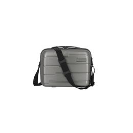 Travelite Beautycase "AIR BASE Kosmetikkoffer Hartschale", grau, Polypropylen, Taschen, mit TSA-Schloss und Aufsteckfunktion &ndash; robust und leicht