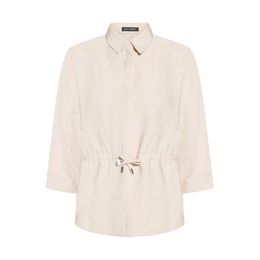 Betty Barclay Damen Klassische Bluse "Damen mit Tunnelzug"grau beige, Gr. 48, Obermaterial: 89% Viskose, 11% Polyamid, Blusen