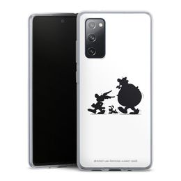 DeinDesign Galaxy S20 FE Handy Silikon H&uuml;lle Case transparent Handyh&uuml;lle Official Licensed Product Obelix Asterix Silikon Case