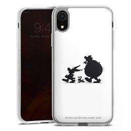 DeinDesign iPhone Xr Handy Silikon H&uuml;lle Case transparent Handyh&uuml;lle Official Licensed Product Obelix Asterix Silikon Case