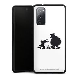 DeinDesign Galaxy S20 FE 5G Handy Silikon H&uuml;lle Case schwarz Handyh&uuml;lle Official Licensed Product Obelix Asterix