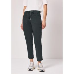 Street One Damen Cargohose, grau, Gr. 34, unifarben, Stoff, 60% Lyocell, 37% Baumwolle, 3% Elasthan, Hosen, im Cargo-Style