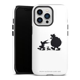 DeinDesign iPhone 13 Pro Handy Panzer Handyh&uuml;lle robuste Outdoor H&uuml;lle Schutzh&uuml;lle gl&auml;nzend Official Licensed Product Obelix Asterix Tough Case