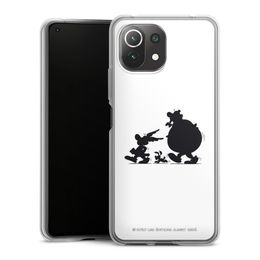 DeinDesign Xiaomi Mi 11 Lite 5G NE Handy Silikon H&uuml;lle Case transparent Handyh&uuml;lle Official Licensed Product Obelix Asterix Silikon Case