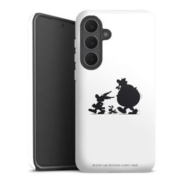DeinDesign Galaxy S25 FE Handy Panzer Handyh&uuml;lle robuste Outdoor H&uuml;lle Schutzh&uuml;lle matt Official Licensed Product Obelix Asterix Tough Case