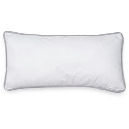 G&ouml;zze Kunstfaserkopfkissen &raquo;Prima Loft Kopfkissen&laquo; 1 Stk. tlg. wei&szlig; Bezug: 100% Baumwolle. F&uuml;llung: 100% Polyester B/H/L: 80cm x 10cm x 40cm, Baumwolle, 1 