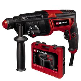 Einhell Bohrhammer &raquo;TC-RH 800 4F&laquo; 2 Stk. tlg. inkl. Koffer f&uuml;r universelle Aufbewahrung von Werkzeug und Zubeh&ouml;r schwarz Robuste SDS-plus-Werkzeugaufnahme mit