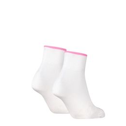 Puma Herren Puma Kurzsocken &raquo;Puma WOMEN QUARTER 2P&laquo; 2 Paar, atmungsaktives Mesh zur Bel&uuml;ftung, um k&uuml;hl und trocken zu bleiben wei&szlig; 39-42