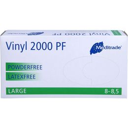 Meditrade GmbH Vinyl 2000 Unters.Handschuhe unsteril puderf.Gr.L 100 St