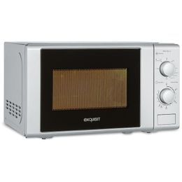 Exquisit Mikrowelle &raquo;MW 900-030G silber&laquo; Grill Mikrowelle 1050 W silber Einheitsgr&ouml;&szlig;e Mikrowelle