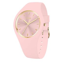 Ice Watch Ice-Watch Damen ice-watch Quarzuhr &raquo;ICE champagne&laquo; Armbanduhr, Damenuhr, Silikonarmband, analog rosa Einheitsgr&ouml;&szlig;e