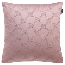 JOOP! Kissenbezug Impress, Rosa, Textil, Karo, 45x45 cm, hochwertige Qualit&auml;t, Wohntextilien, Bez&uuml;ge, Kissenbez&uuml;ge
