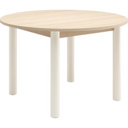 Tom Tailor HOME Esstisch &raquo;COLOR TABLE&laquo; 1 Stk. tlg. Esstisch, 4-Fu&szlig;, 3 Gr&ouml;&szlig;en, 3 Dekorfarben, 4 Fu&szlig;farben, ABS-Kante wei&szlig; B/H/T: 120cm x 76cm x 120cm