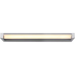Globo LIGHTING Wandleuchte &raquo;SUSI&laquo; LED-Modul 1 Stk. Warmwei&szlig; Wandlampe Wand Wohnzimmer Flur Wandbeleuchtung silber H: 3cm, 1 Stk.