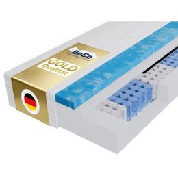Beco Taschenfederkernmatratze &raquo;Royal Komfort Gel &ndash; GOLD TFK-Matratze mit Geltopper f&uuml;r Luxusschlaf&laquo; 26 cm hoch 480 Federn 1 Stk. tlg. Mit integriertem 