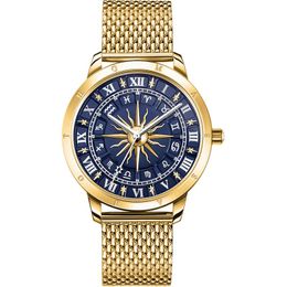 Thomas Sabo Damen Thomas Sabo Quarzuhr &raquo;GLAM SPIRIT ASTRO&laquo; Armbanduhr, Damenuhr, Sternzeichen, Sterne, Astro gold Einheitsgr&ouml;&szlig;e