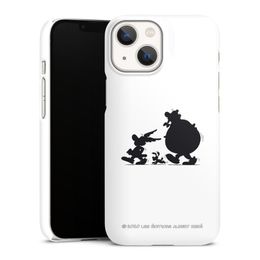 DeinDesign iPhone 13 Mini Handy Premium Case Smartphone Handyh&uuml;lle Schutzh&uuml;lle gl&auml;nzend Official Licensed Product Obelix Asterix Premium Case