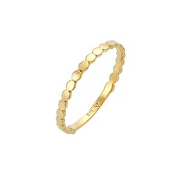 Elli Premium Ring 'Kreis' Damen Gr&ouml;&szlig;e 54 gold