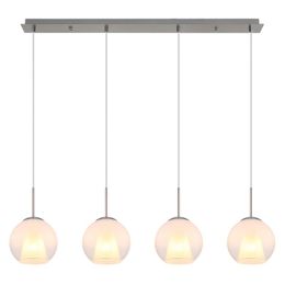 Globo LIGHTING H&auml;ngeleuchte &raquo;BARRY&laquo; E27 1 Stk. H&auml;ngelampe/Pendelleuchte/Esszimmer/Wohnzimmer/Esstisch 4, H: 120cm, 1 Stk.