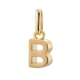 Firetti Damen Kettenanh&auml;nger &raquo;Schmuck Geschenk Gold 333 Halsschmuck Anh&auml;nger Buchstabe Alphabet&laquo; gold B, Gelbgold 333, 0,83 g