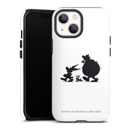DeinDesign iPhone 13 Mini Handy Panzer Handyh&uuml;lle robuste Outdoor H&uuml;lle Schutzh&uuml;lle gl&auml;nzend Official Licensed Product Obelix Asterix Tough Case