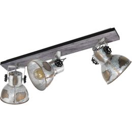 Eglo Deckenspot &raquo;BARNSTAPLE&laquo; E27 1 Stk. Deckenlampe braun 3, 1 Stk.