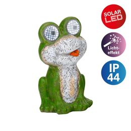 N&auml;ve n&auml;ve LED Solarleuchte &raquo;Froggel&laquo; LED-Modul 1 Stk. Warmwei&szlig; Froschfigur, animierte LED Augen mit Bewegungseffekt, H: 19cm, gr&uuml;n gr&uuml;n 1, H: 18cm, 1 Stk.