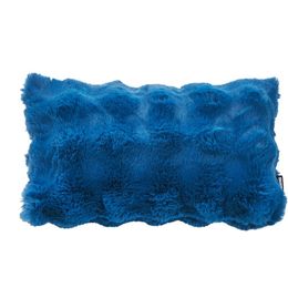 done. Dekokissen &raquo;Aura&laquo; 3D Wellenstruktur blau Polyester B/L: 30cm x 50cm, 1 Stk.