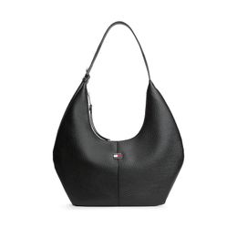 Tommy Jeans Damen Hobo &raquo;TJW SLOUCHY CITY HOBO&laquo; Damen Handtasche, Schultertasche mit Logoflaggen-Accessoires B/H/T: 41,5cm x 38cm x 1cm