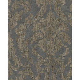 marburg Vliestapete ornamental Ornament, moderne Tapete f&uuml;r Wohnzimmer Schlafzimmer K&uuml;che gold Vlies B/L: 0,53m x 10,05m