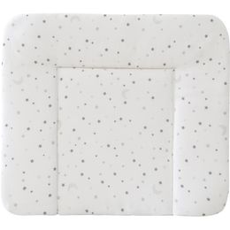Roba Wickelauflage &raquo;Soft, Sternenzauber grau&laquo; grau Baumwolle, Polyester B/L: 85cm x 75cm