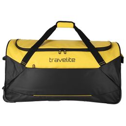Travelite Herren Travelite Reisetasche &raquo;BASICS L, verschiedene Ausf&uuml;hrungen und Farben&laquo; Freizeittasche Sporttasche wasserabweisend Kantenschutz gelb B