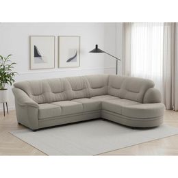 Sit & More sit&more Ecksofa &raquo;Savona&laquo; mit Federkern, optional mit Schlaffunktion B/H/T: 267cm x 90cm x 206cm, Olympia EASY CLEAN, Ottomane rechts, ohne 