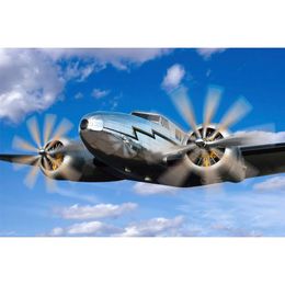 papermoon Fototapete &raquo;Klassisches Vintage Flugzeug&laquo; bunt Vlies B/L: 2m x 1,49m, Bahnen: 4 Stk.