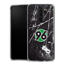 DeinDesign Xiaomi Redmi Note 8 Pro Handy Silikon H&uuml;lle Case transparent Handyh&uuml;lle Coat Of Arms H96 Hannover 96 Silikon Case