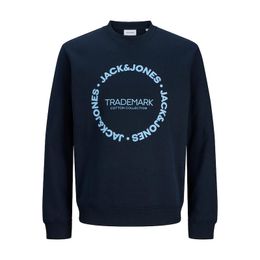 Jack & Jones Jack & Jones Herren Sweatshirt &raquo;JJBENSON SWEAT CREW NECK&laquo;, Materialmix, regular fit L