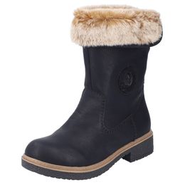 Rieker Stiefelette Damen Gr&ouml;&szlig;e 37 beige / schwarz