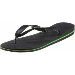 Havaianas Beach & Pool Shoes 'BRASIL LOGO' female size 45/46 Black