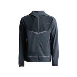 MONTERRAIN Between-Season Jacket 'Defence Windrunner' male size L yellow gold / Grey / Anthracite / Dark grey