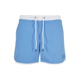 Urban Classics Badeshorts Herren Gr&ouml;&szlig;e XXXL hellblau / wei&szlig;