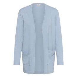 Kaffe Strickjacke Damen Gr&ouml;&szlig;e L hellblau