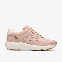 Clarks Tivoli Walk Hellrosa Kombi-Sneaker