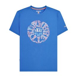 Lambretta - "SS24" T-Shirt f&uuml;r Herren (Dunkelblau)