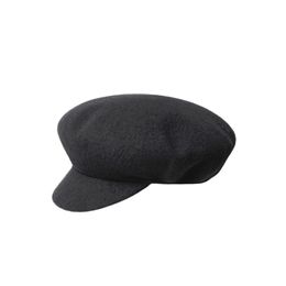 Kangol Hat 'Wool Big Apple Cap Black' male size 57 Black