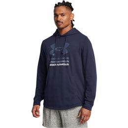 Under Armour - "Rival Terry" Kapuzenpullover f&uuml;r Herren (Blau)