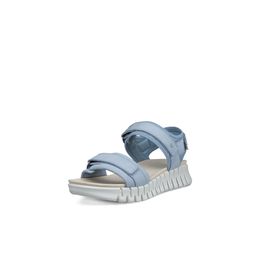Ecco Strap Sandals 'GRUUV SOL' female size 42 Blue denim