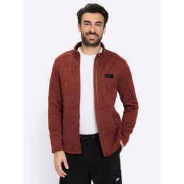 Strickfleecejacke
