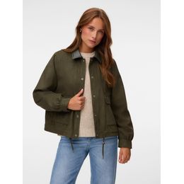 V&eacute;ro Moda Vero Moda Jacke 'VMDARIAMARIA' Damen Gr&ouml;&szlig;e XL oliv Sommerjacke