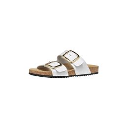 Geox Sandale 'Briona Leder-Pantoletten' Damen Gr&ouml;&szlig;e 40 wei&szlig;